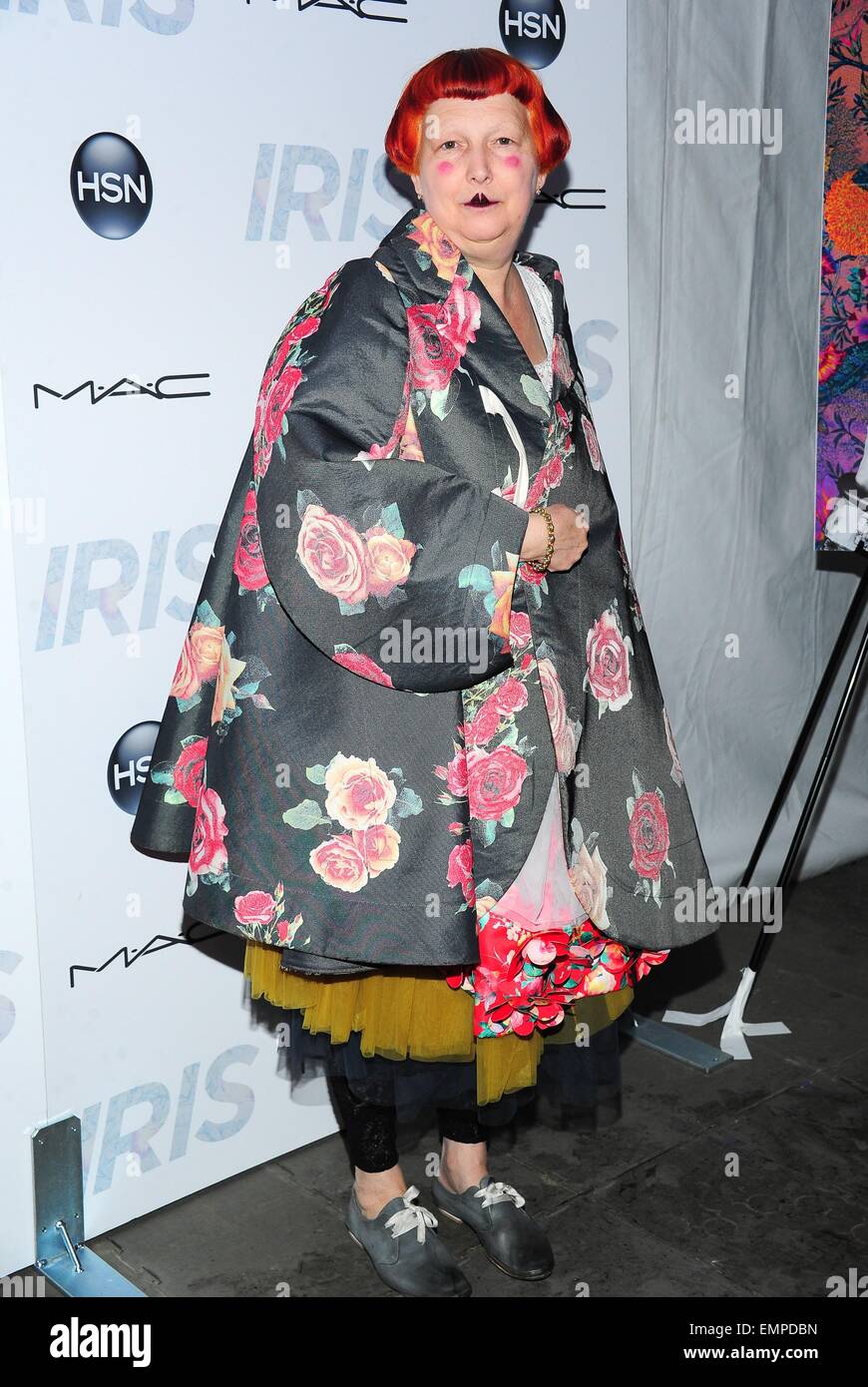New York, NY, USA. 22nd Apr, 2015. Lynn Yaeger at arrivals for IRIS ...
