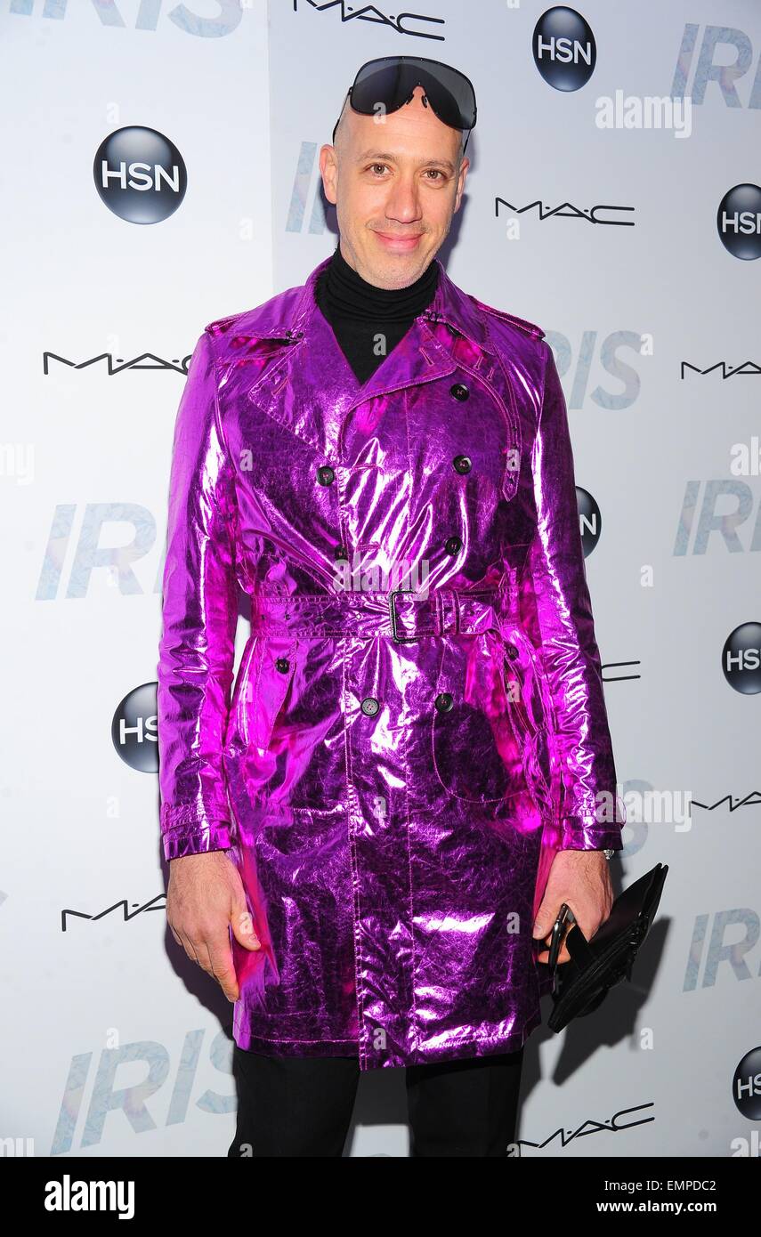 New York, NY, USA. 22nd Apr, 2015. Robert Verdi at arrivals for IRIS ...