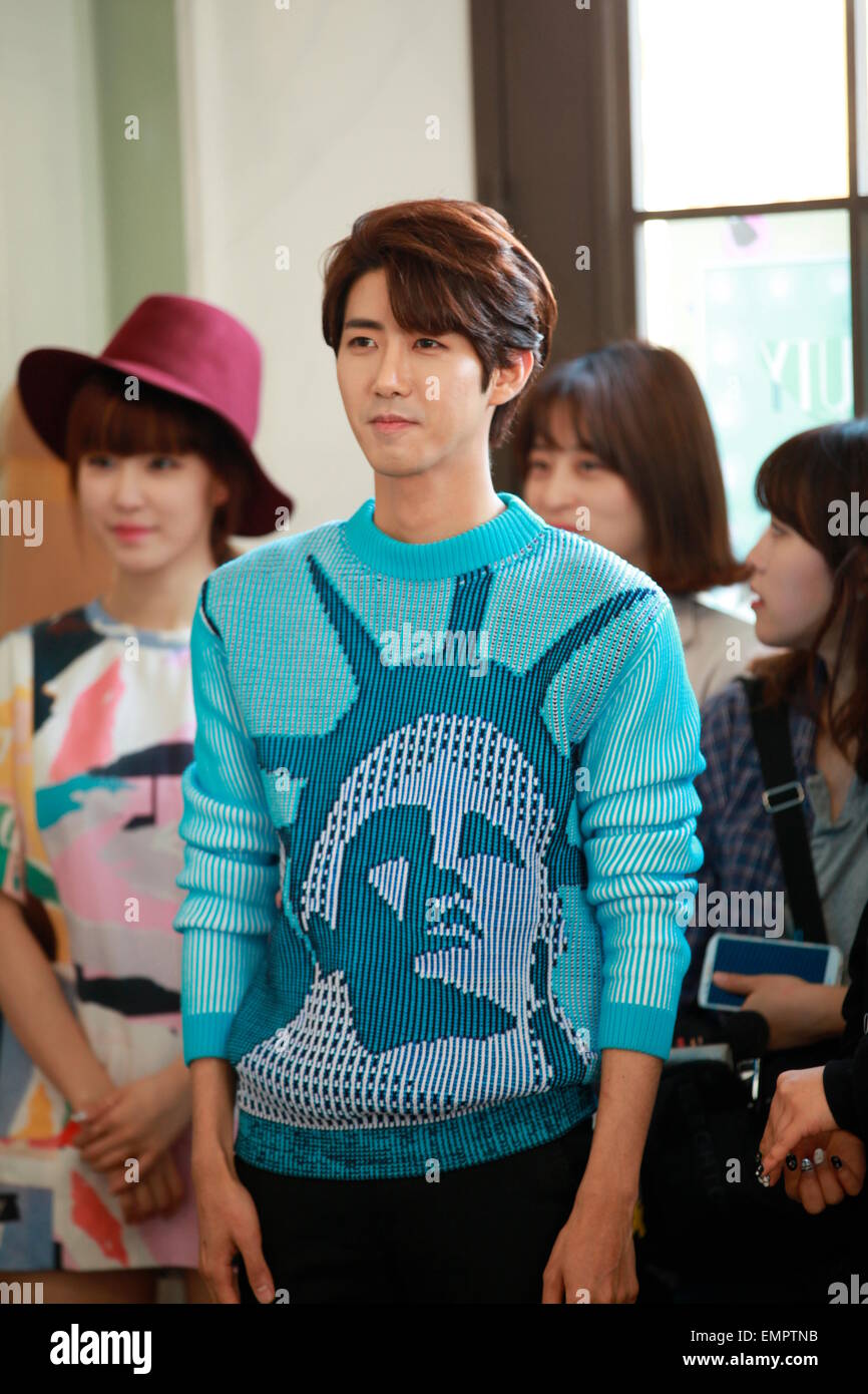 ZEA Kwang-hee Hwang attends 'Beauty Bible 2015' in Seoul, South Korea ...