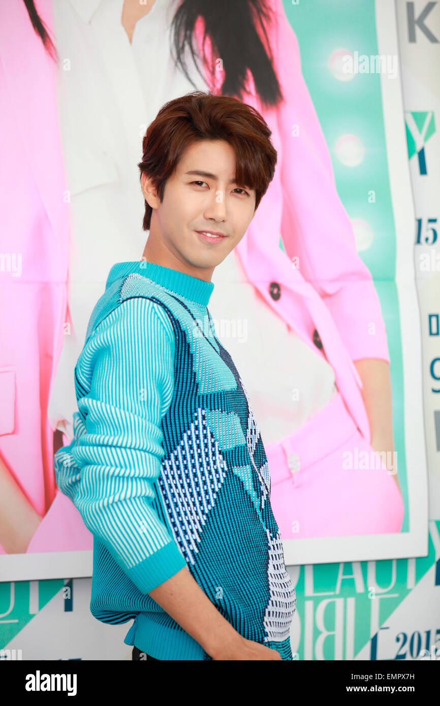 ZEA Kwang-hee Hwang attends 'Beauty Bible 2015' in Seoul, South Korea ...