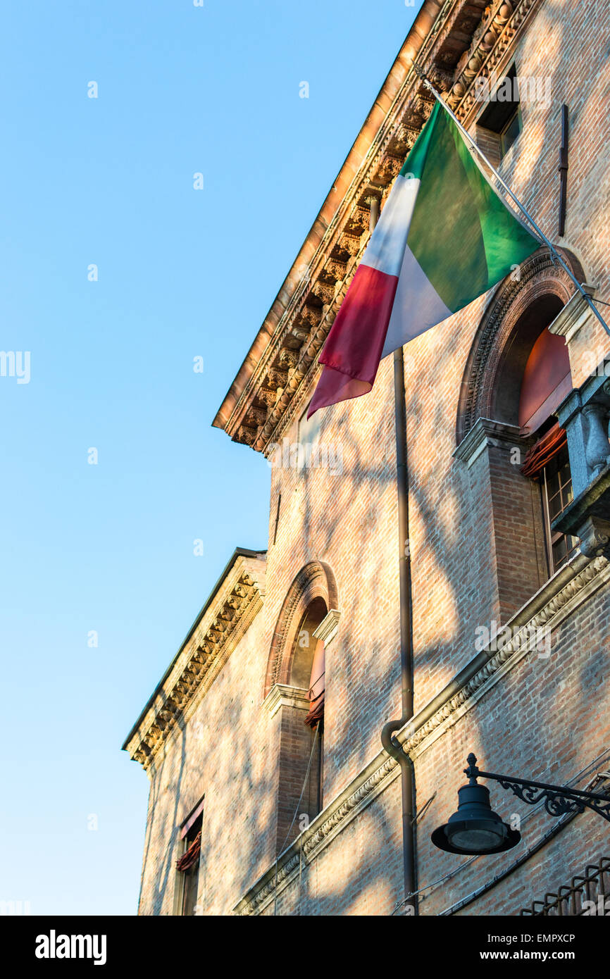 Ancient renaissance building in the downtown of Ferrara Stock Photo - Alamy