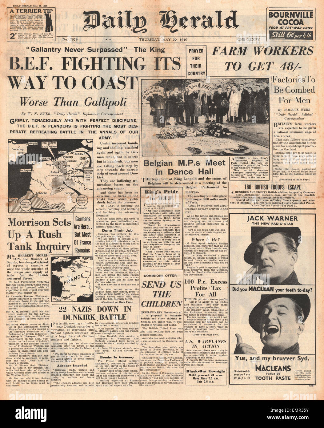 Bef 1940 fighting hi-res stock photography and images - Alamy