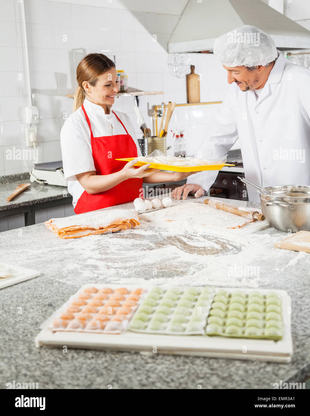 Tray kitchen counter hi-res stock photography and images - Alamy