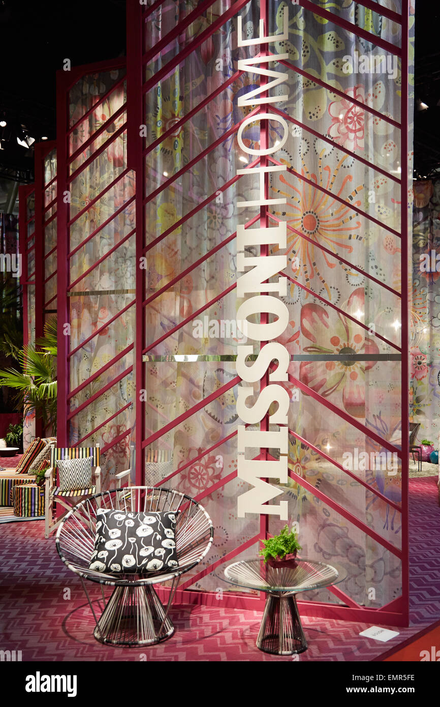 MILAN, ITALY - APRIL 14: Milan Design Week, Missoni home stand at ...