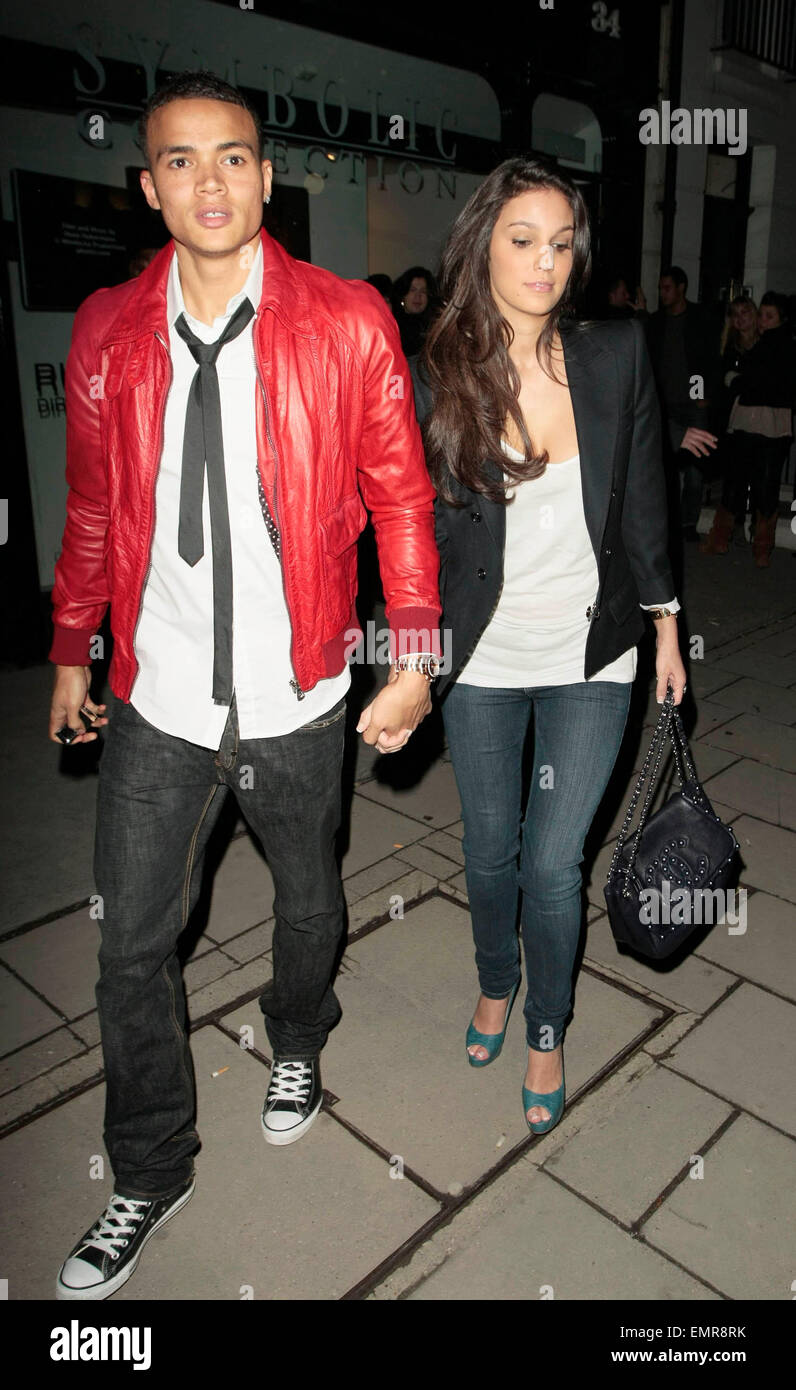 Jermaine Jenas And Ellie Penfold High Resolution Stock Photography and ...