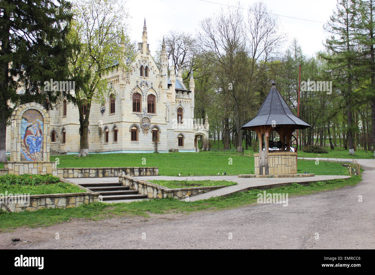Sturdza castle Miclauseni Iasi Stock Photo - Alamy
