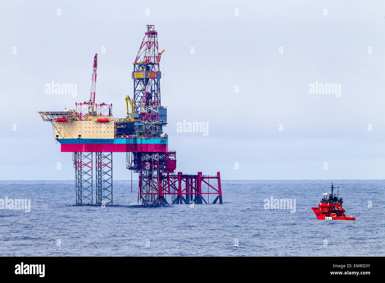 Maersk Resolve is the third in a series of four high-efficiency, 350ft ...