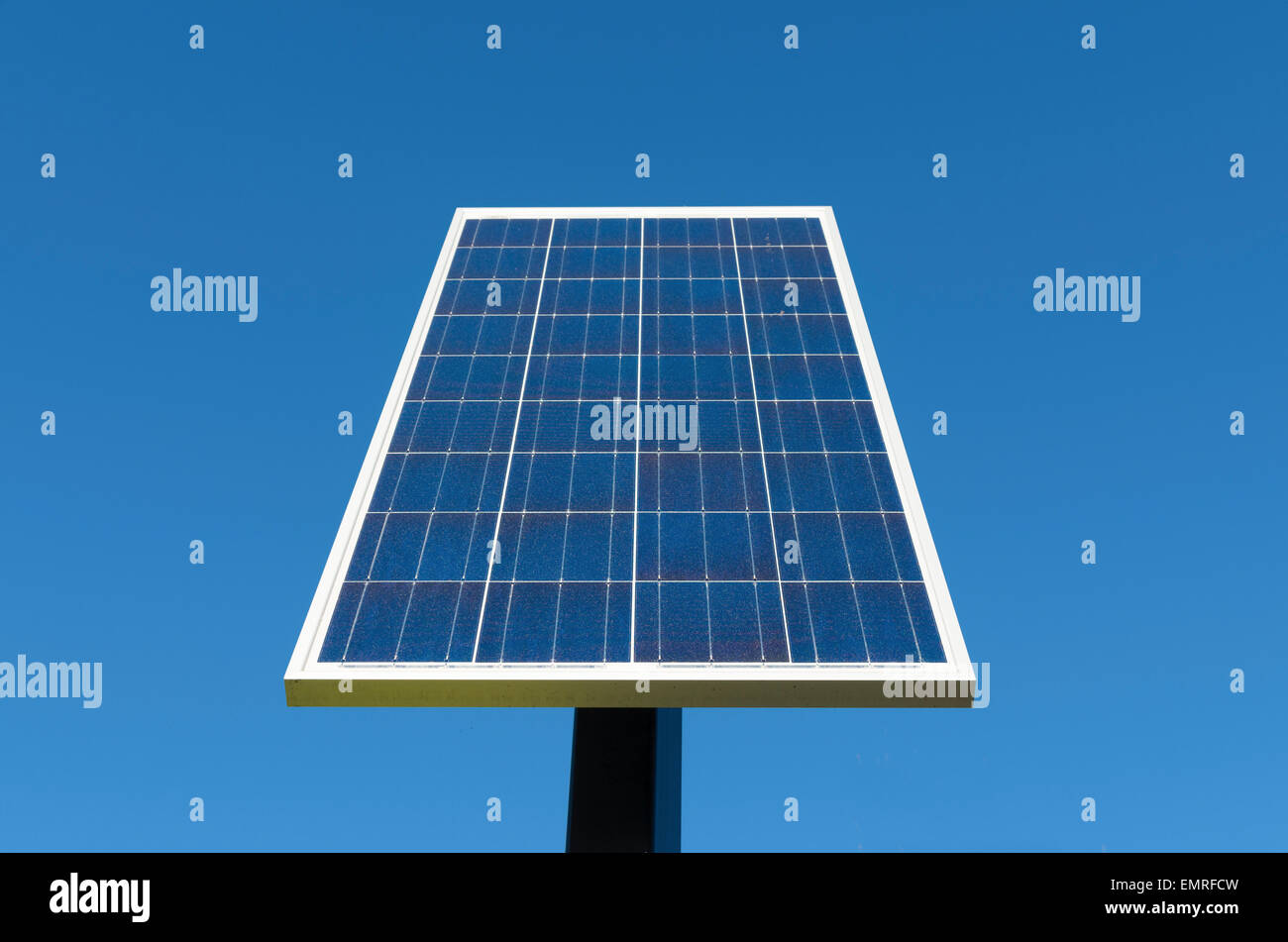 solar panel against a blue sky Stock Photo - Alamy