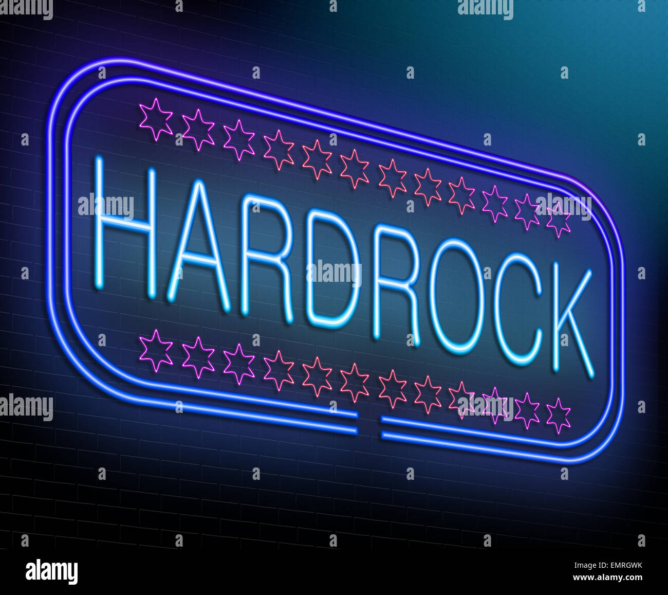 Hard rock concept Stock Photo - Alamy