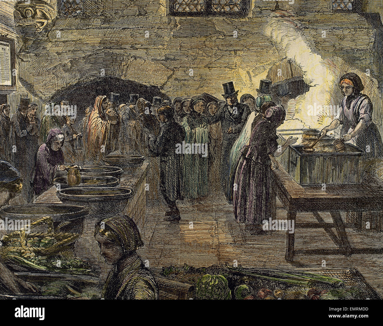 Lancashire Cotton Famine (1861-65). Depression in the textile industry ...