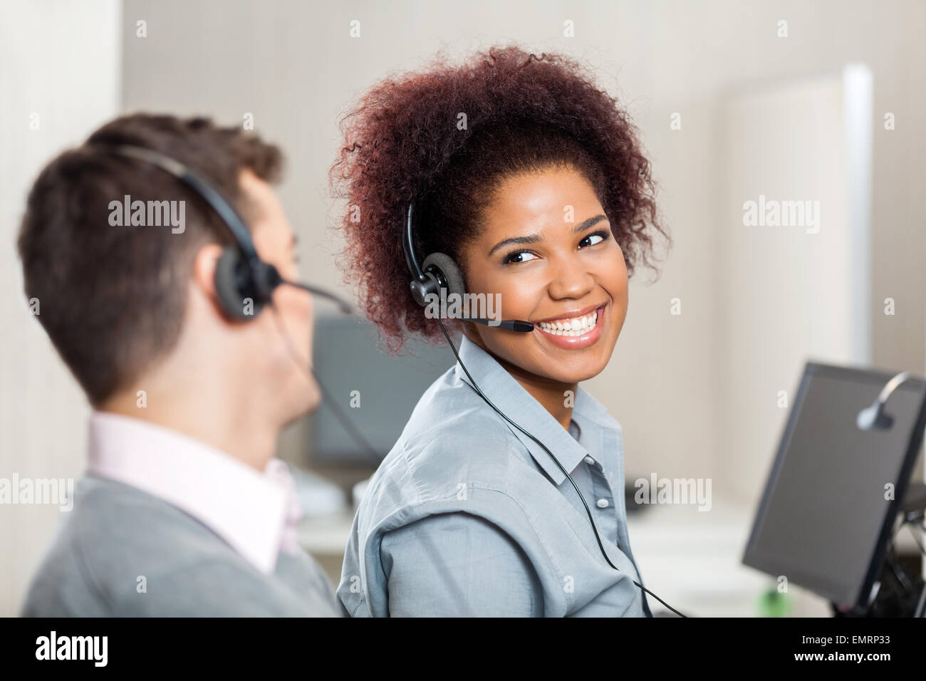 Call center representatives hi-res stock photography and images - Alamy