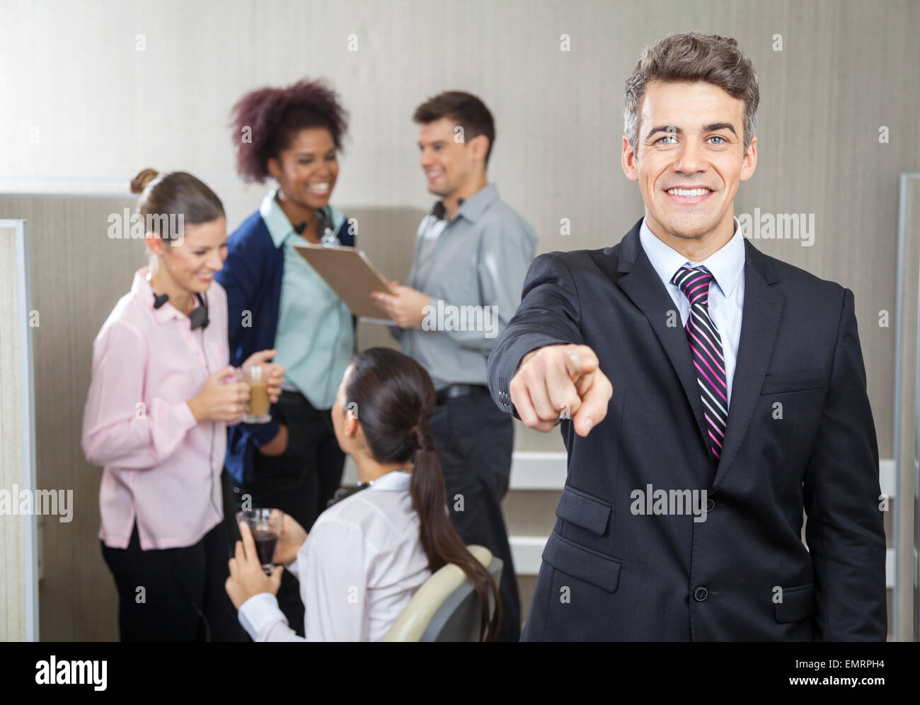 Manager office leadership employees hi-res stock photography and images ...