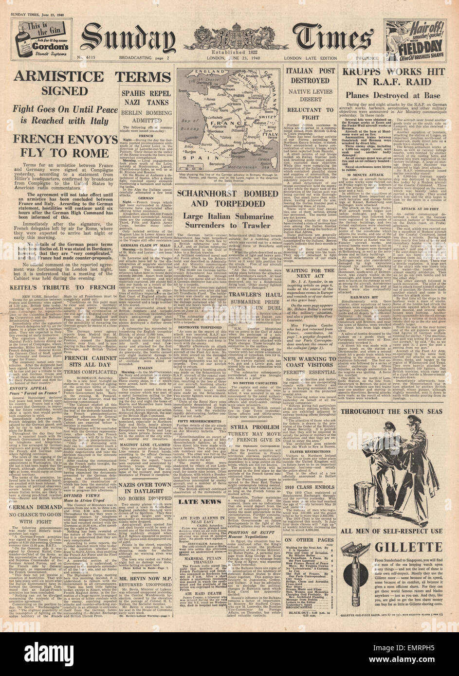 French newspaper 1940 hi-res stock photography and images - Alamy