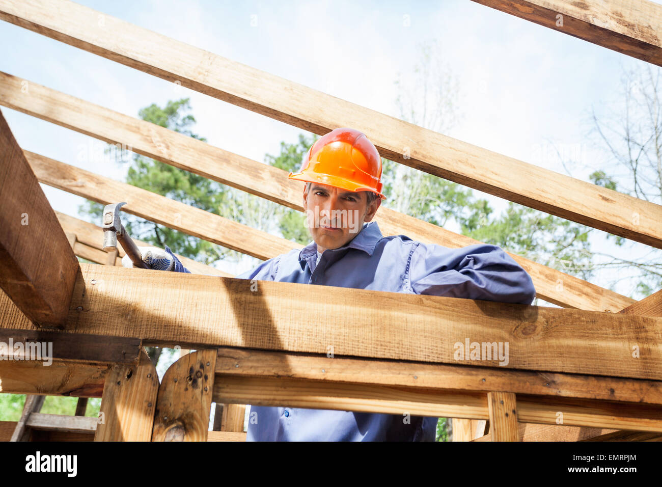 Construction hammering framework hi-res stock photography and images ...