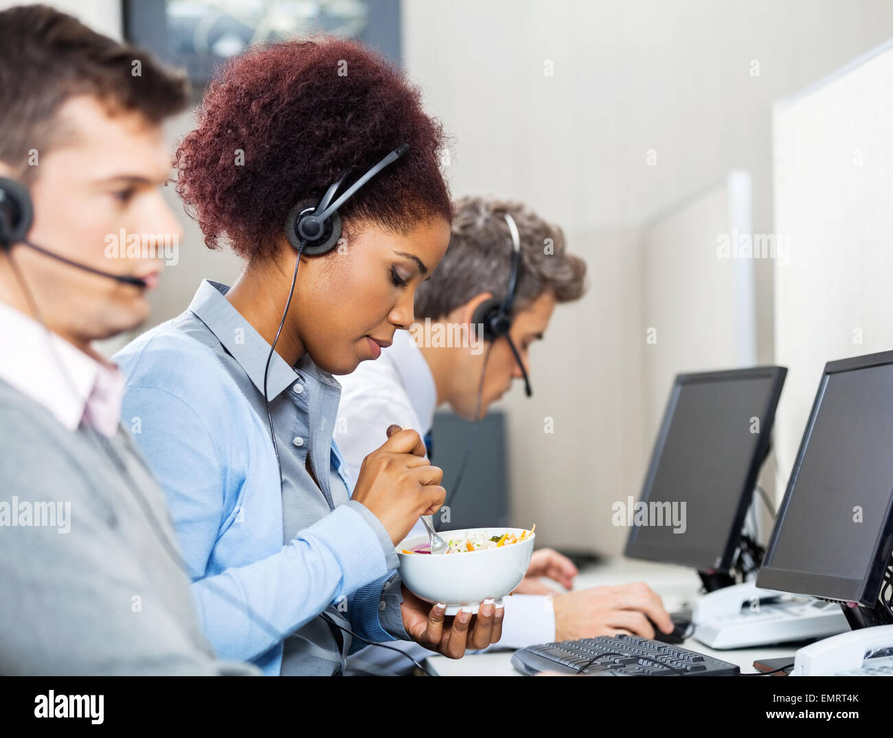 Call centre food hi-res stock photography and images - Alamy