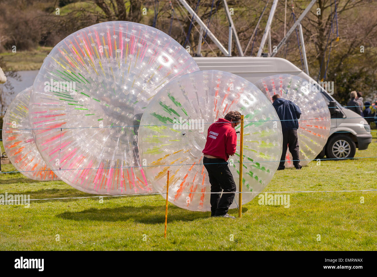 Zorbing hi-res stock photography and images - Alamy