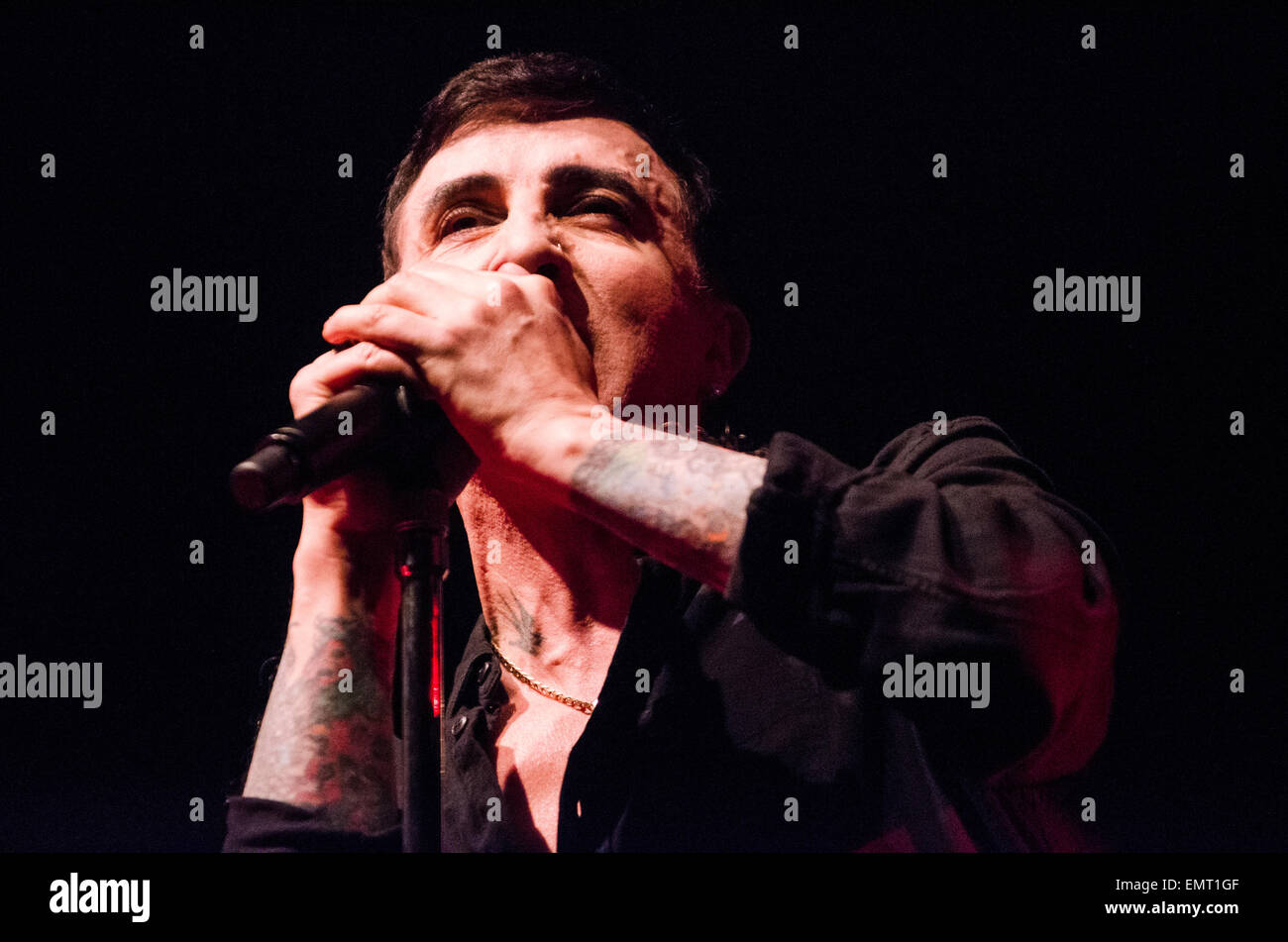 Brighton, UK. 21st Apr, 2015. Marc Almond, English singer-songwriter ...