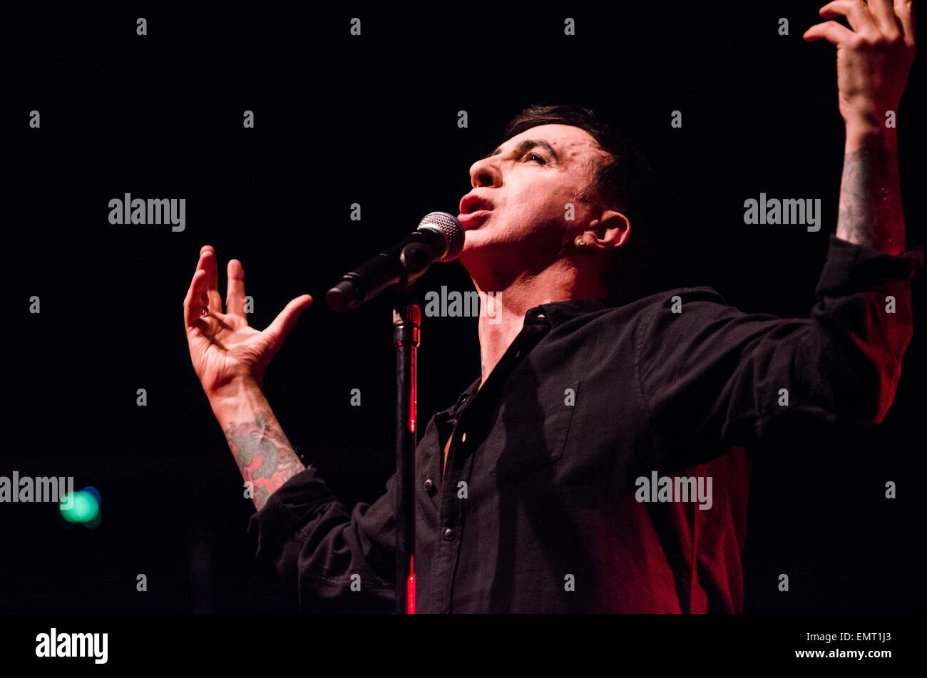 Brighton, UK. 21st Apr, 2015. Marc Almond, English singer-songwriter ...