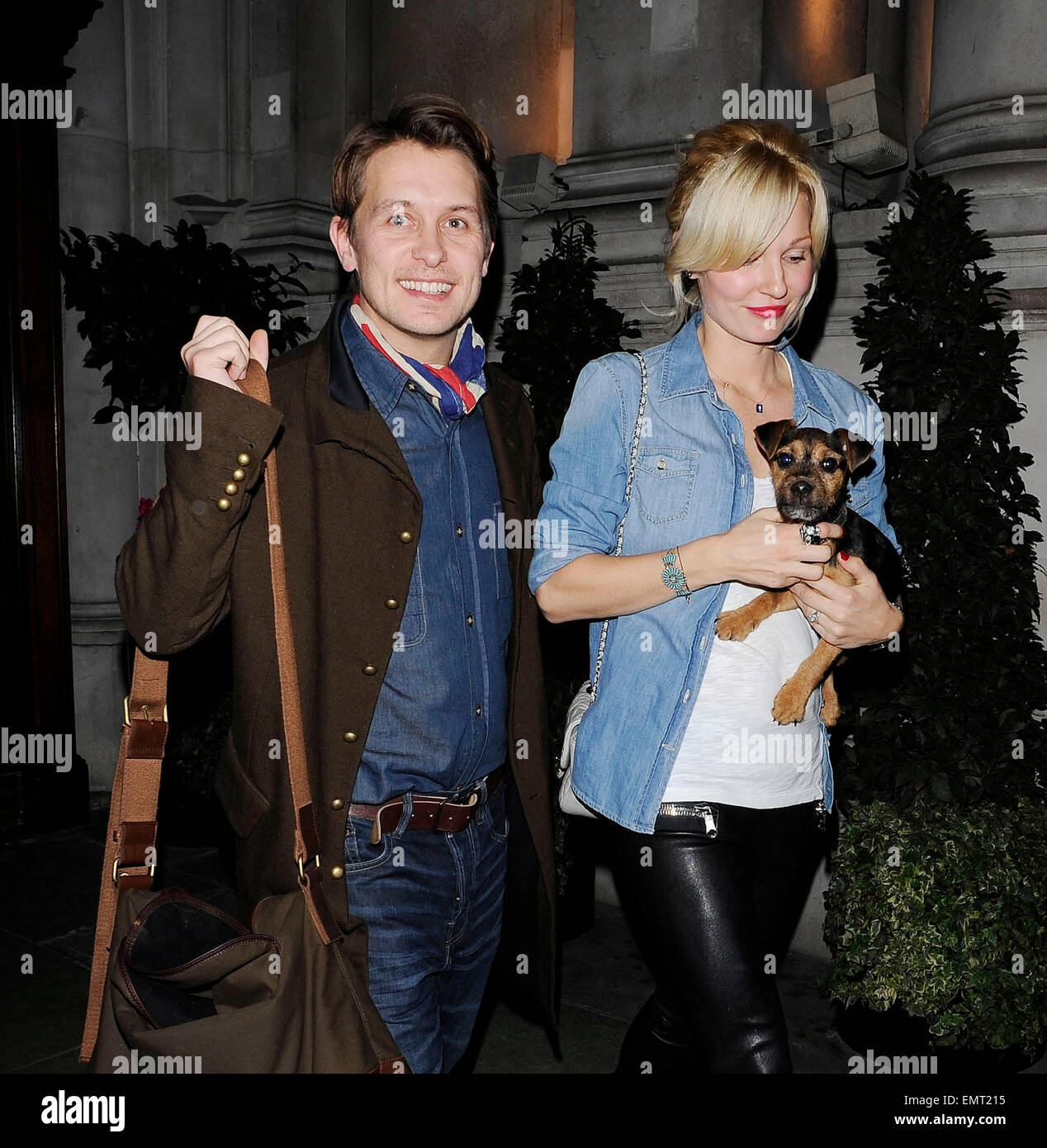 Emma Ferguson The Wife Of Mark Owen High Resolution Stock Photography ...