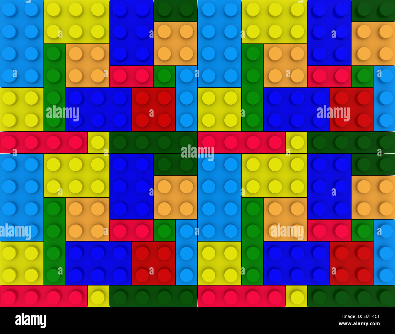 Huge Colorful Children Brick Construction toy background Stock Photo ...