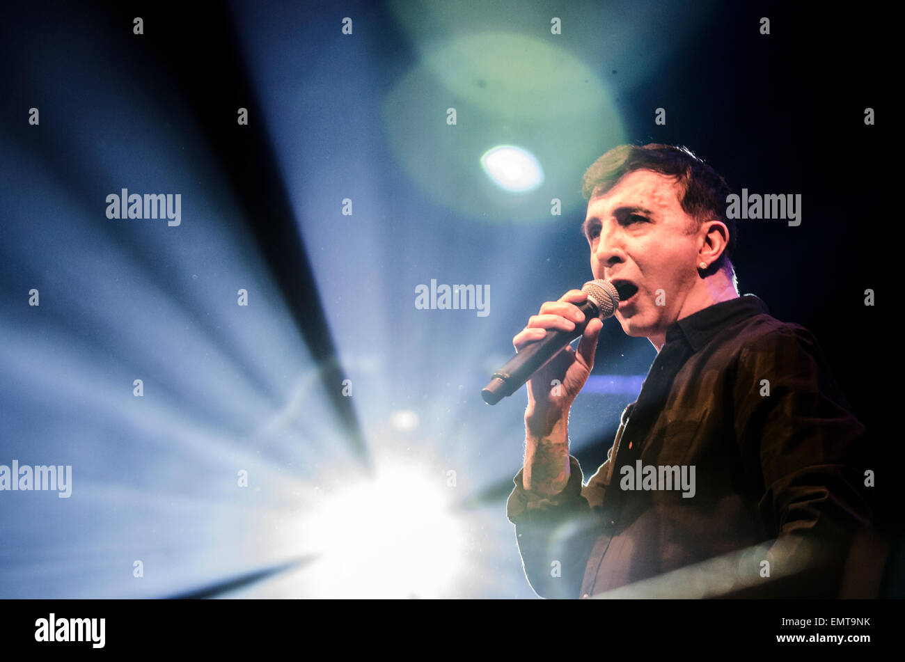 Brighton, UK, 21st Apr, 2015. ; Marc Almond, English singer-songwriter ...