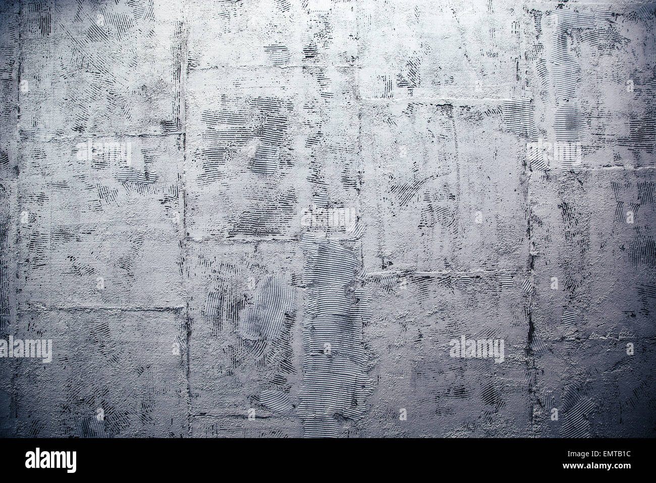 Closeup image of a modern concrete wall made of blocks Stock Photo - Alamy