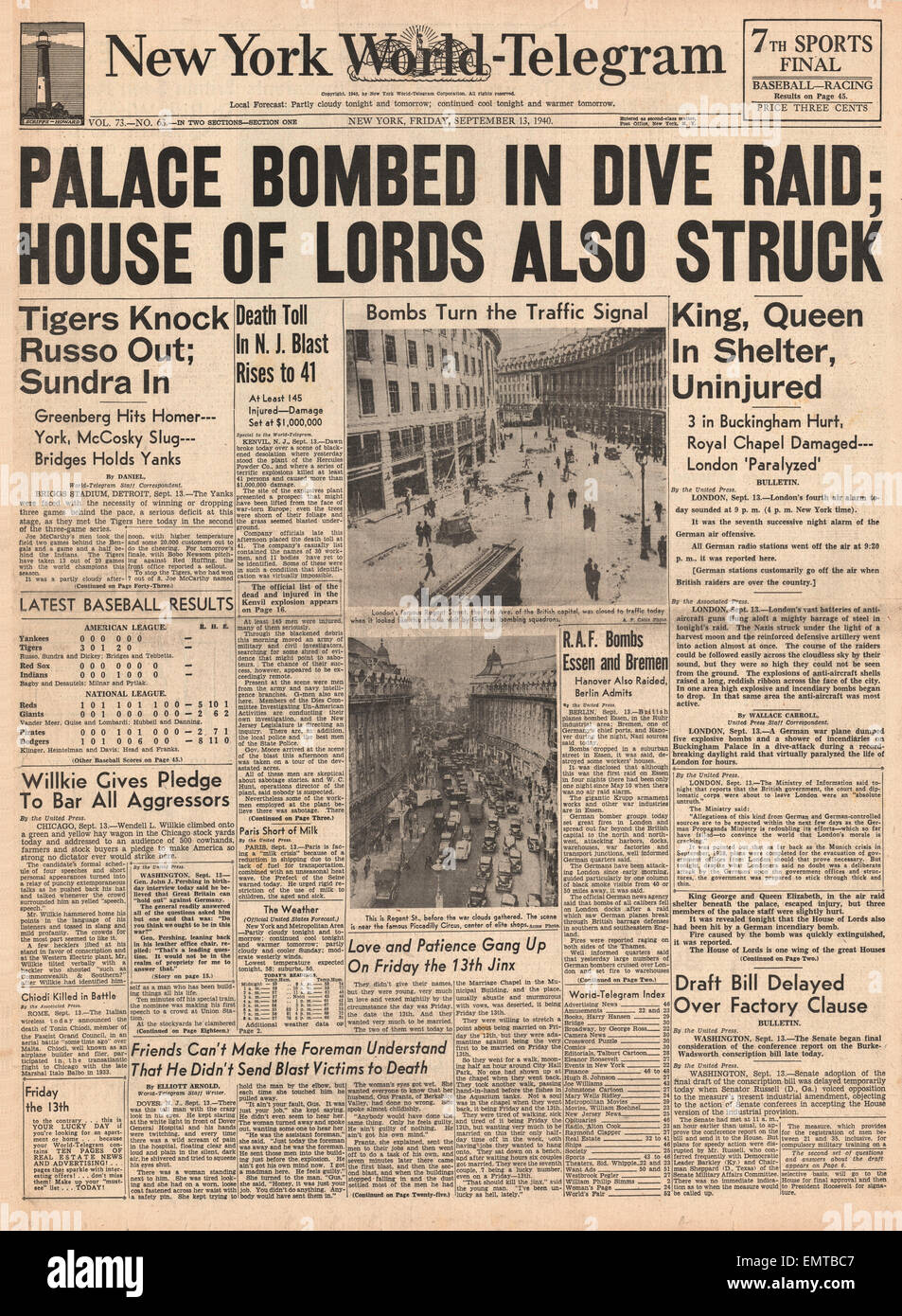 1940 world war two world war 2 newspaper headline hi-res stock ...