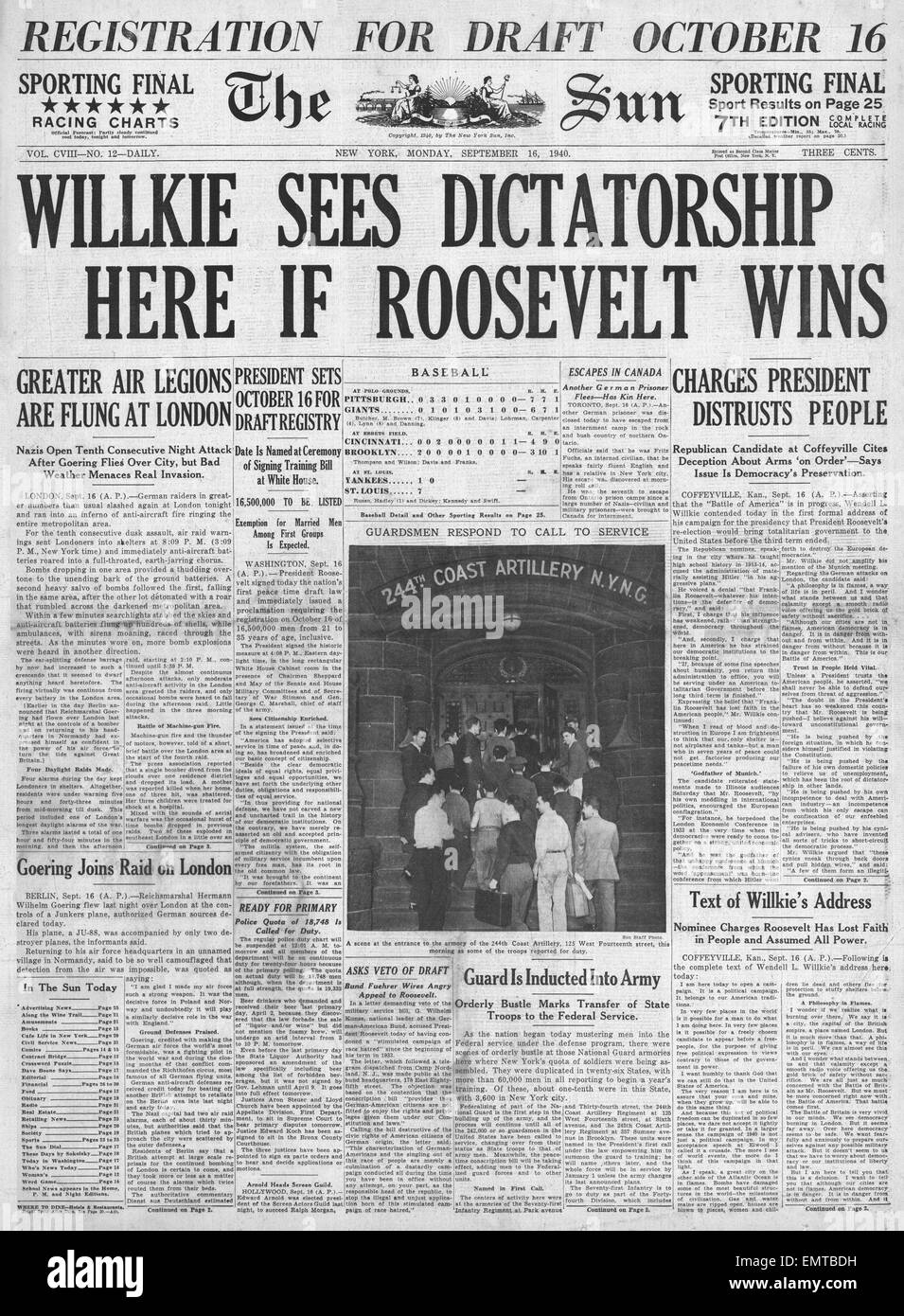 Wendell willkie hi-res stock photography and images - Alamy