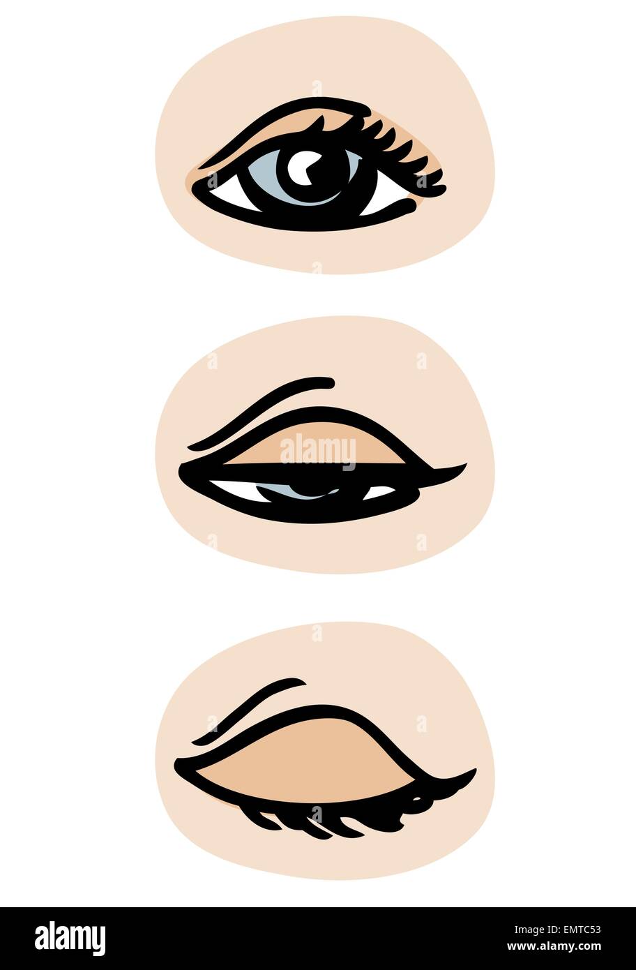 Eyeball drawing hi-res stock photography and images - Alamy