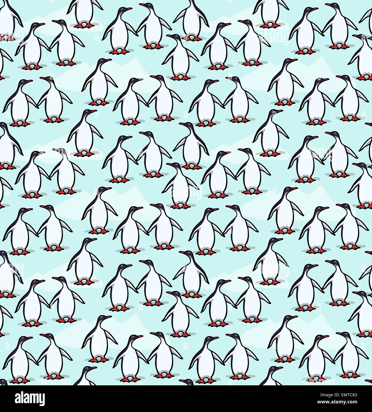 Penguins character hi-res stock photography and images - Alamy