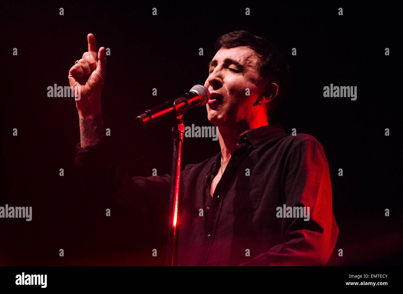 Brighton, UK. 21st April, 2015. Marc Almond, English singer-songwriter ...