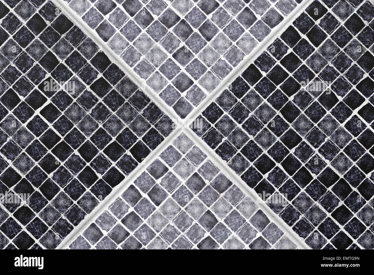 3d rendering of a rustic tiles floor Stock Photo - Alamy