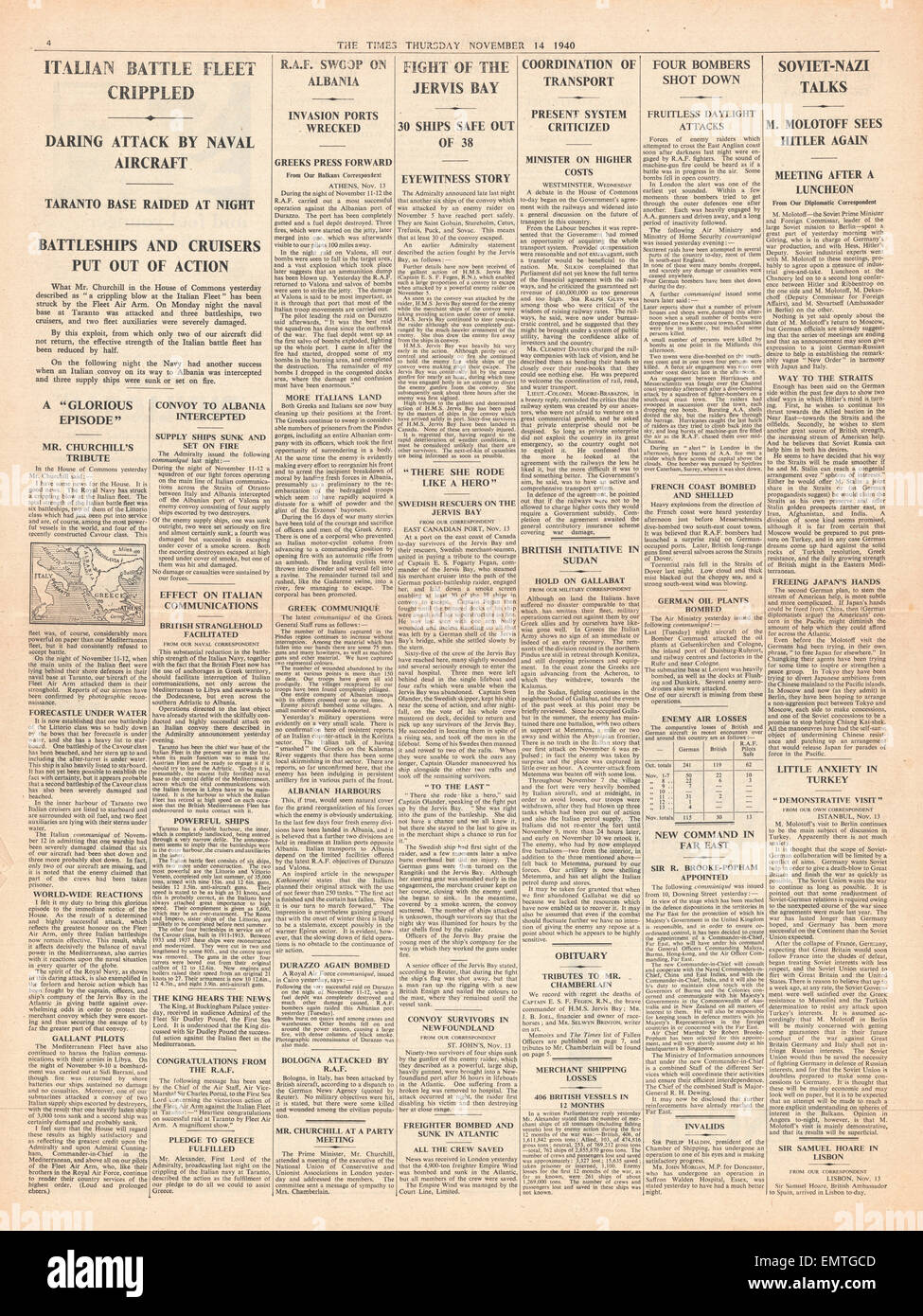 Taranto raid hi-res stock photography and images - Alamy