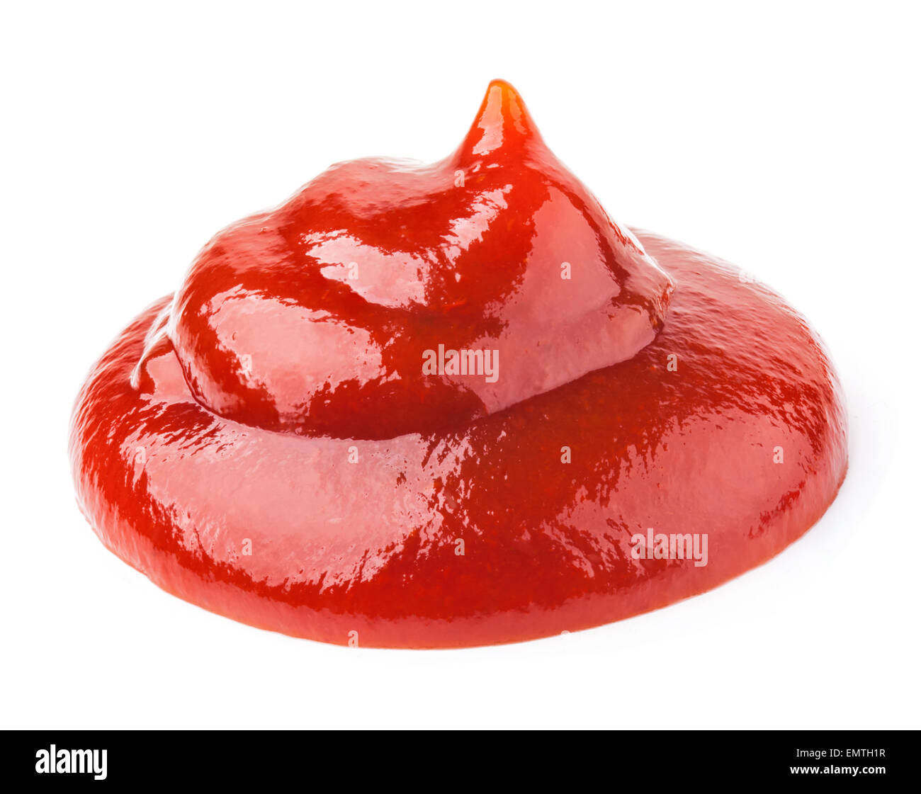 tomato sauce isolated on white background Stock Photo - Alamy