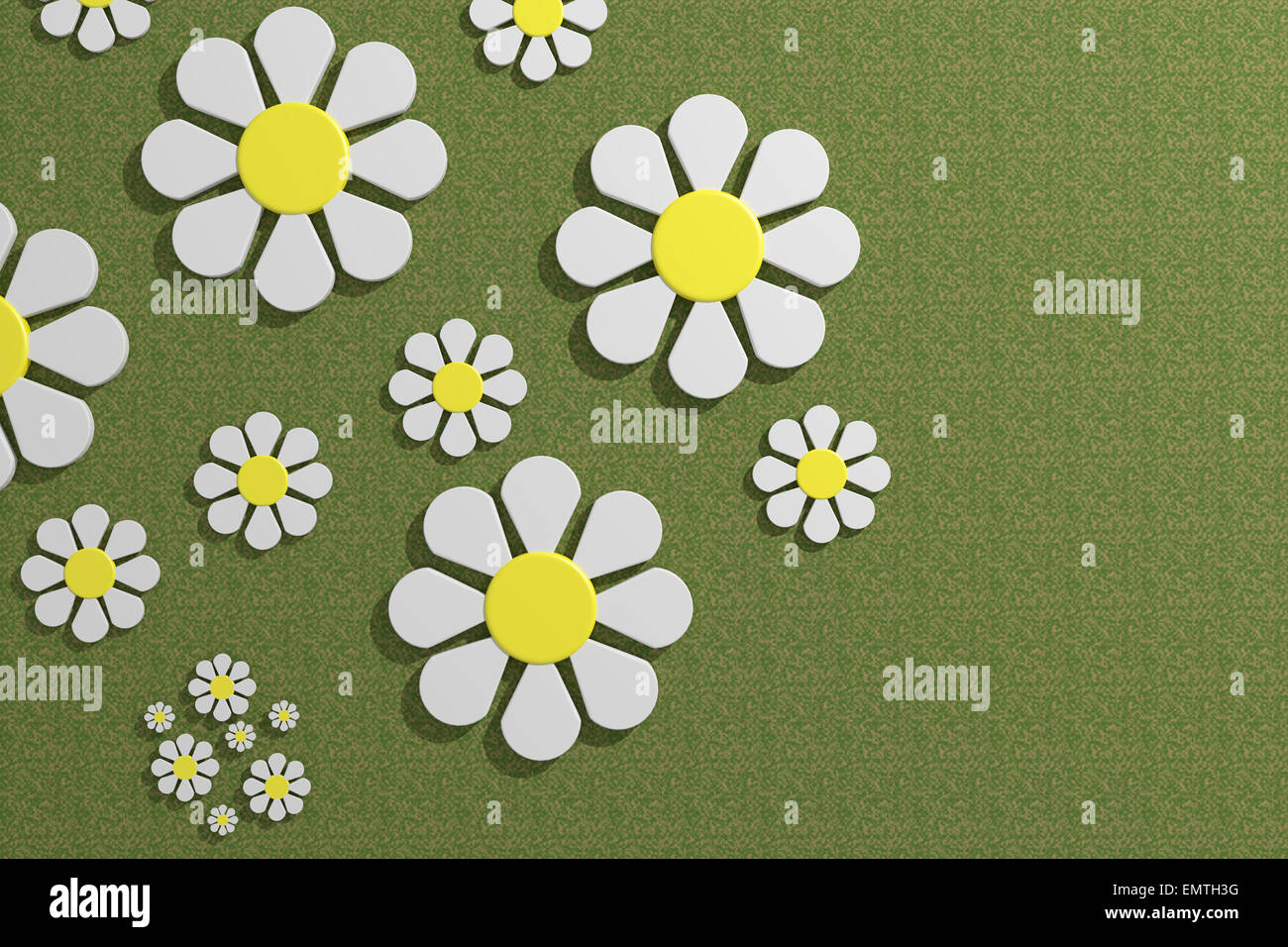 3d creative flowers hi-res stock photography and images - Alamy