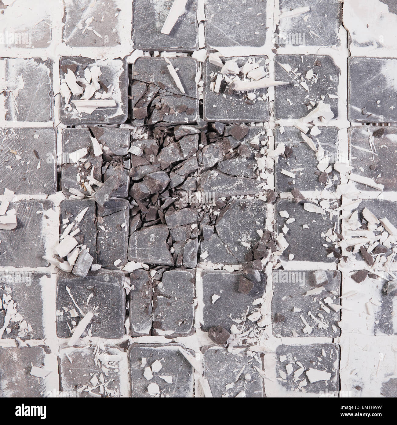 Grey tiles floor hi-res stock photography and images - Alamy