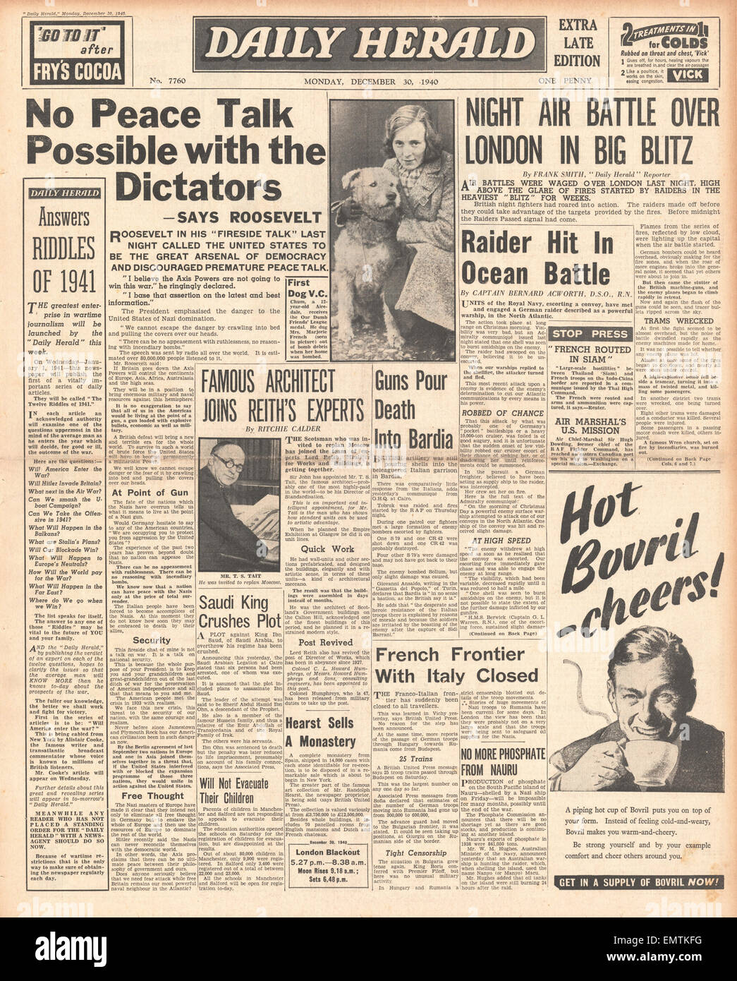 Herald newspaper front page usa hi-res stock photography and images - Alamy