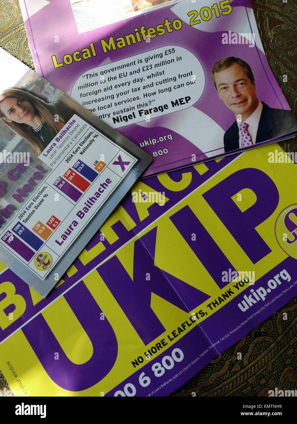 Leaflet leaflets england hi-res stock photography and images - Alamy