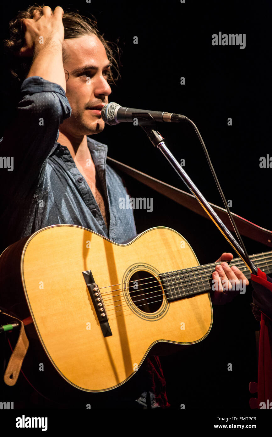 Milan, Italy. 22nd April, 2015. The Italian/English singer JACK ...