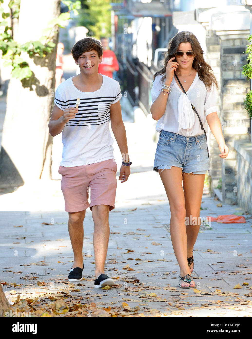 Louis Tomlinson From One Direction High Resolution Stock Photography ...