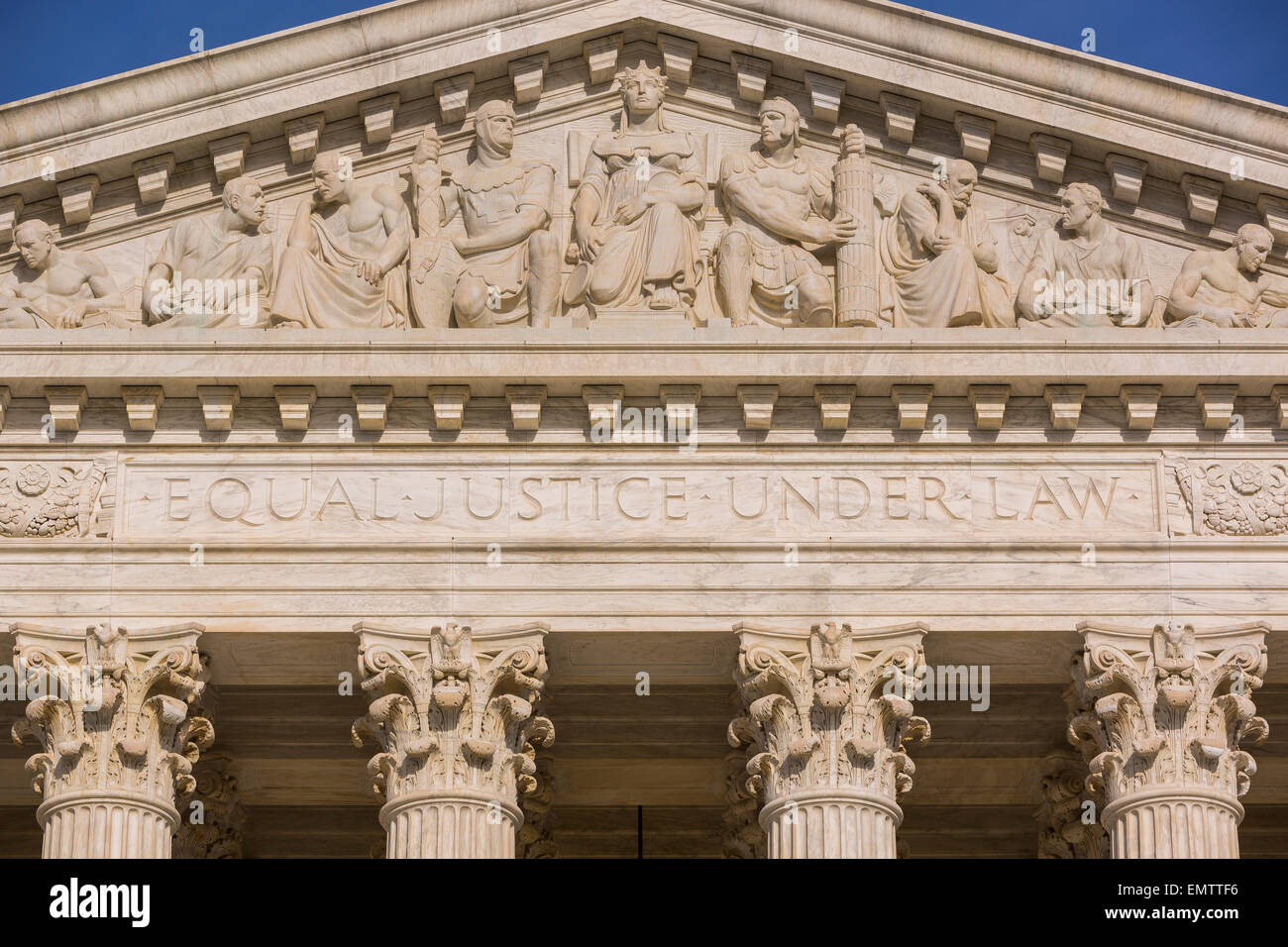 Equal justice under the law hi-res stock photography and images - Alamy