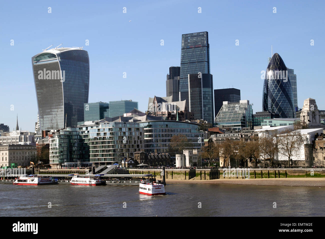 City Of London Skyline 2015 High Resolution Stock Photography and ...