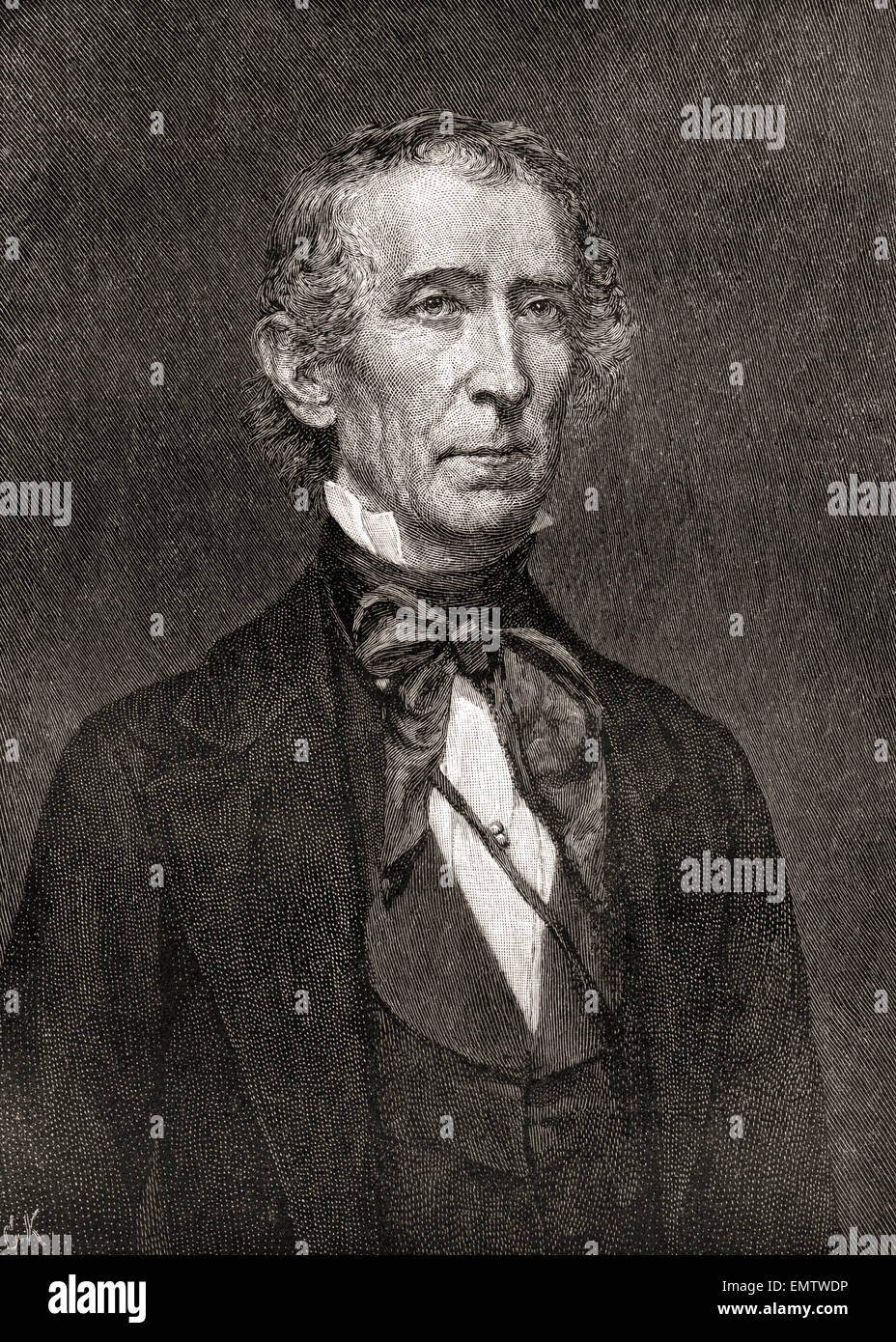 President john tyler hi-res stock photography and images - Alamy