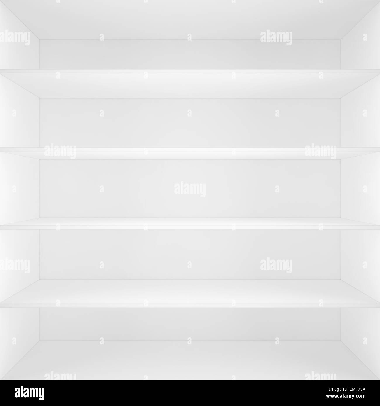 white box with shelves inside Stock Photo - Alamy