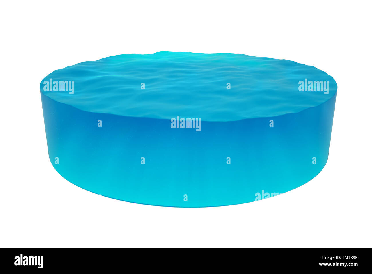 3d blue white cylinder Cut Out Stock Images & Pictures - Alamy
