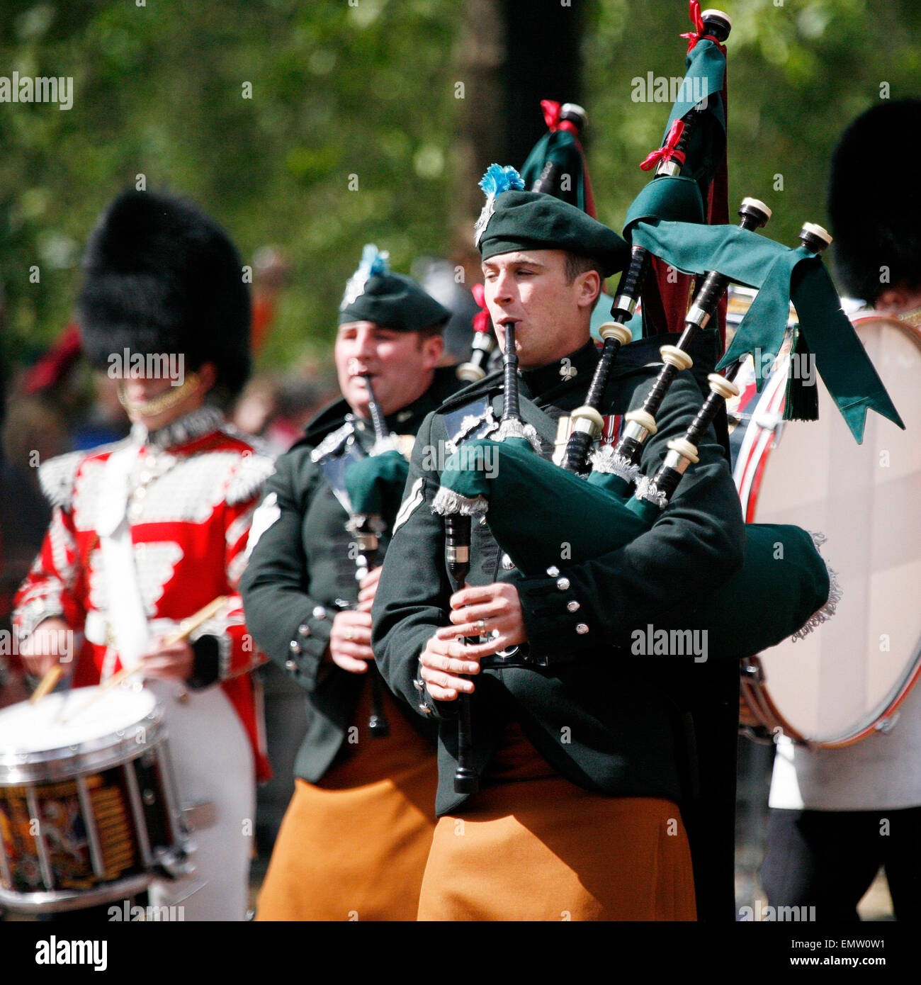 London Scottish Pipe Band High Resolution Stock Photography and Images ...