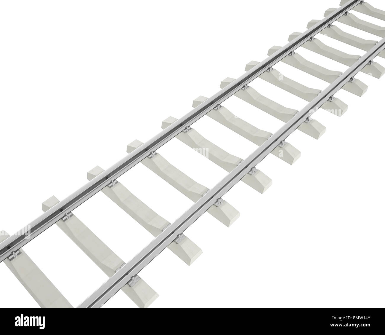 Illustration railway isolated on white background Stock Photo - Alamy