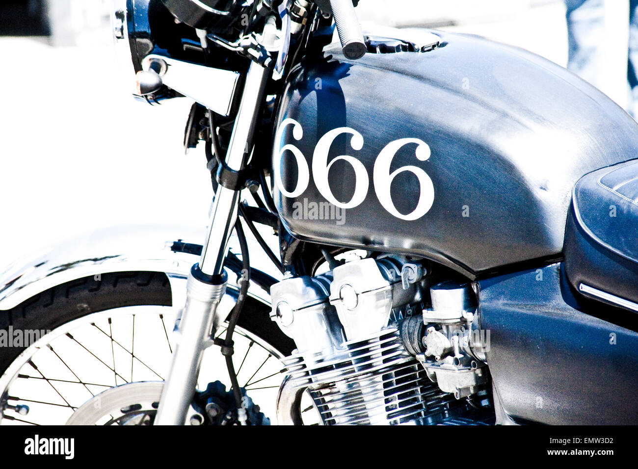 Chopper bobber motorcycles hi-res stock photography and images - Alamy