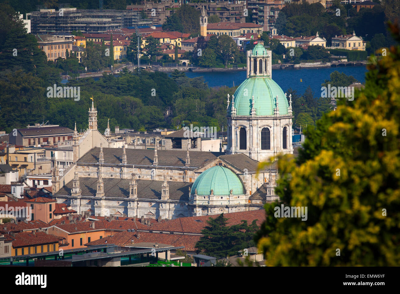 Medieval Como Cathedral on Lake Como in Lombardy, Italy Stock Photo - Alamy