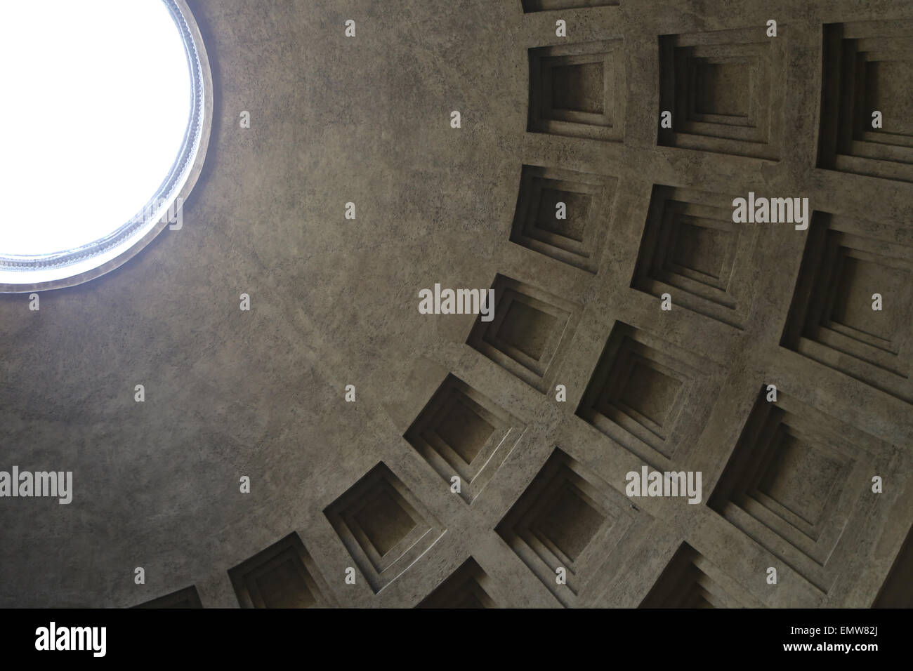 Italy. Rome. Pantheon. Roman temple. Inside Stock Photo - Alamy